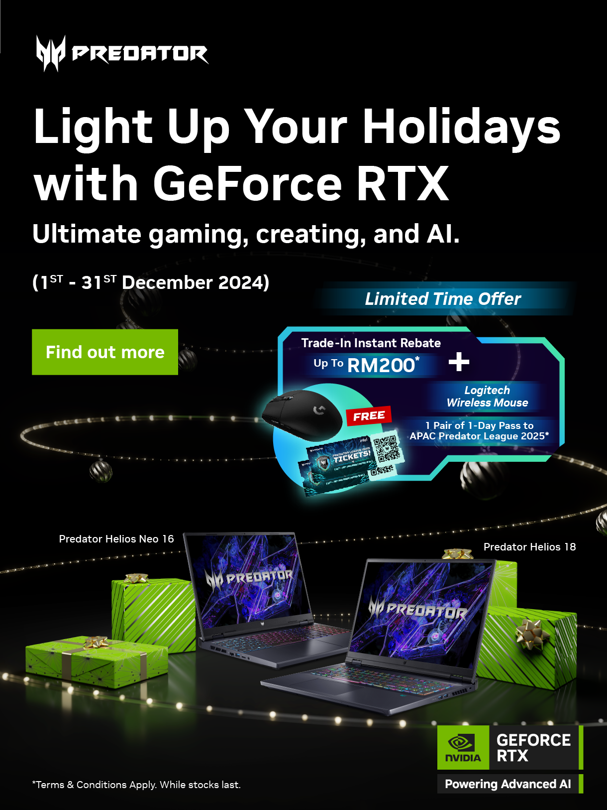 Light Up Your Holidays with GeForce RTX